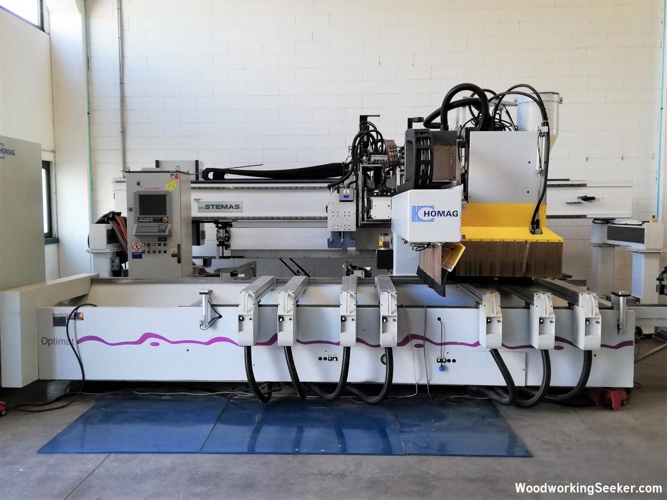 CNC Router Homag Baz 41 30 K with edgebanding unit | WoodworkingSeeker